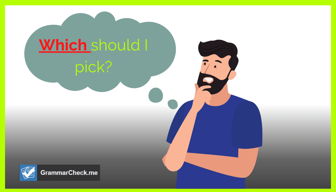 What Vs Which Grammar Rules Commonly Confused Words 